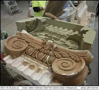 Ornamental plaster work in the historic King Street Station - SDOT Blog