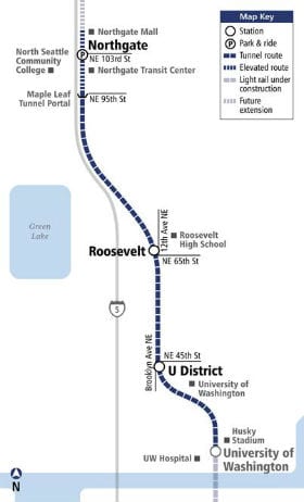 Sound Transit’s Northgate Link Extension Construction Making Strides ...