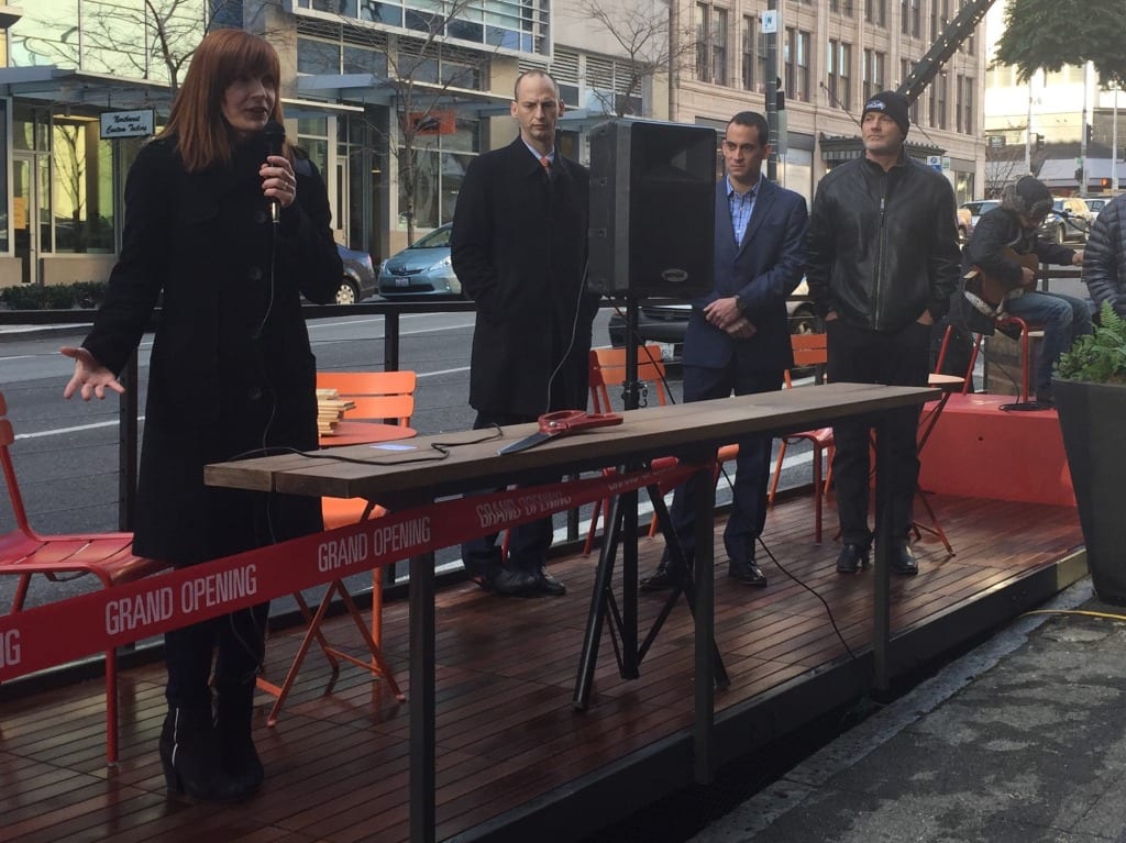 New Downtown Parklet opens - SDOT Blog