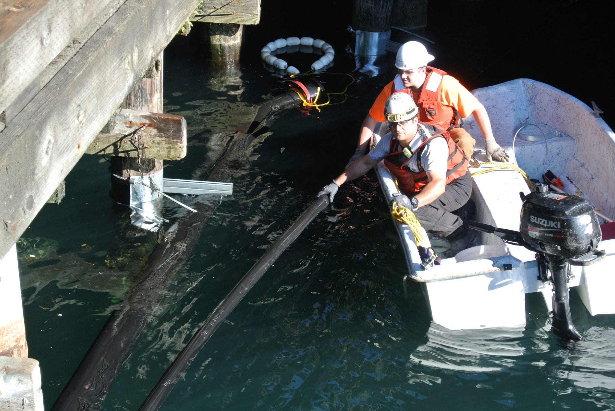 From the Seawall Project Construction site: Safety is a Priority ...