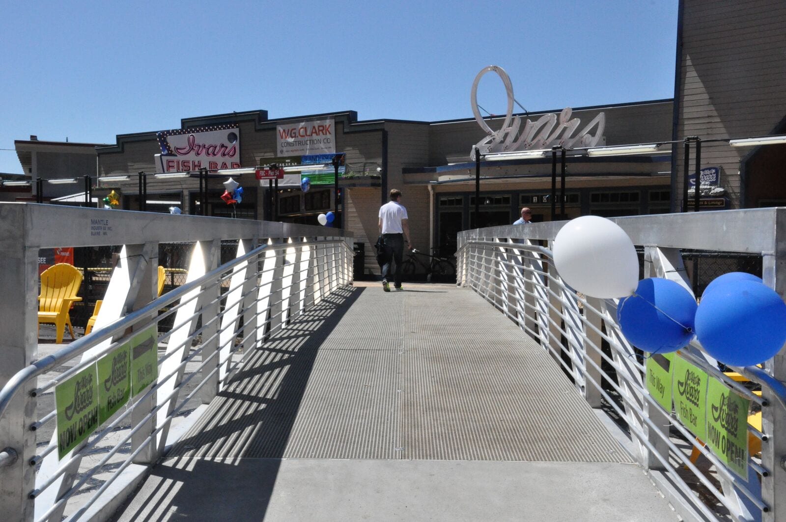 Waterfront reopens today as Seawall construction takes a Summer break ...