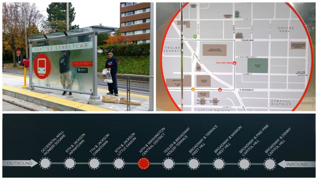 First Hill Streetcar Line Wayfinding Maps Installed - SDOT Blog
