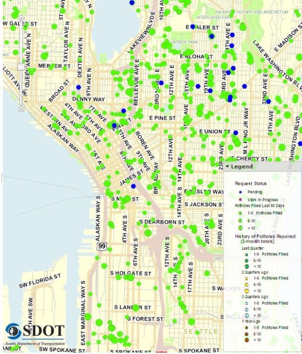 How to Use Find It and Fix It - Pothole Edition - SDOT Blog