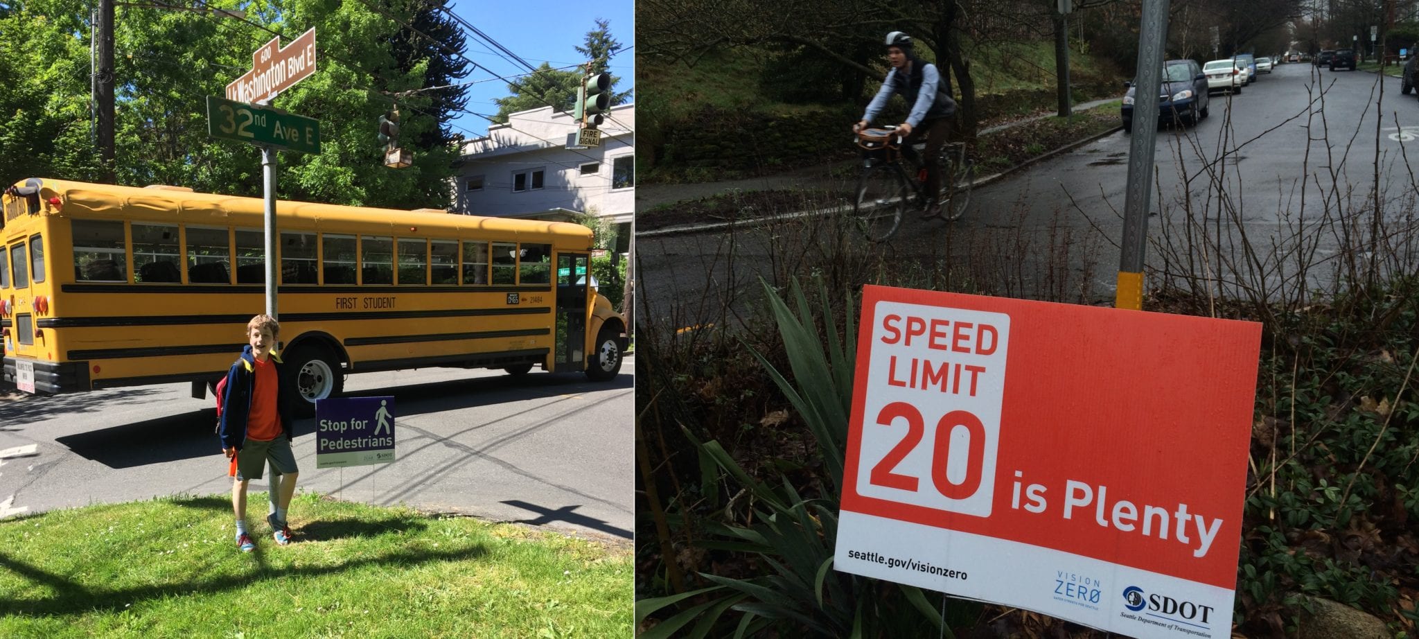Yard signs, get your Vision Zero yard signs! - SDOT Blog