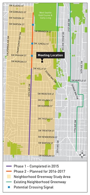 Neighborhood Greenways and Vision Zero Want Your Input in West Seattle ...