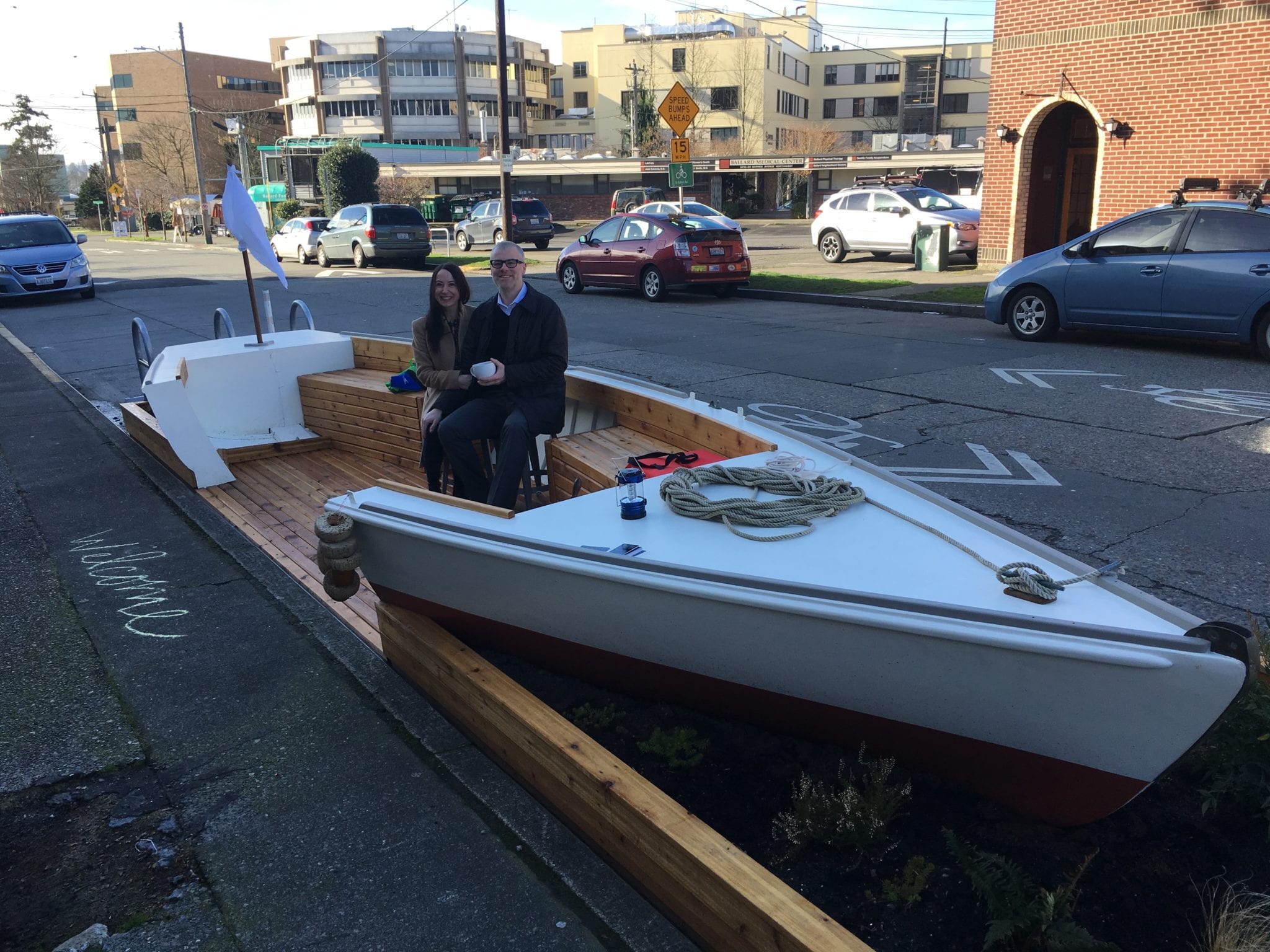 First Parklet of 2017 Open in Ballard - SDOT Blog