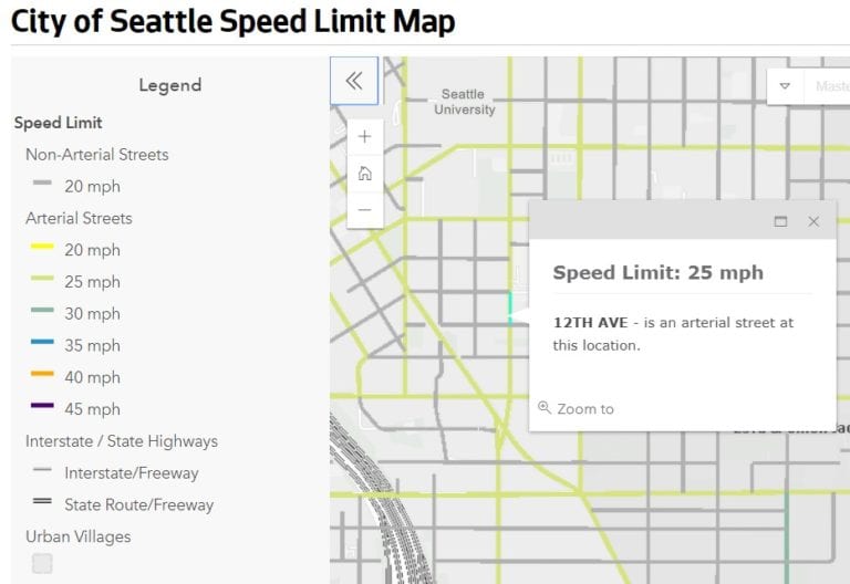 NEW Speed Limit Map - SDOT Blog