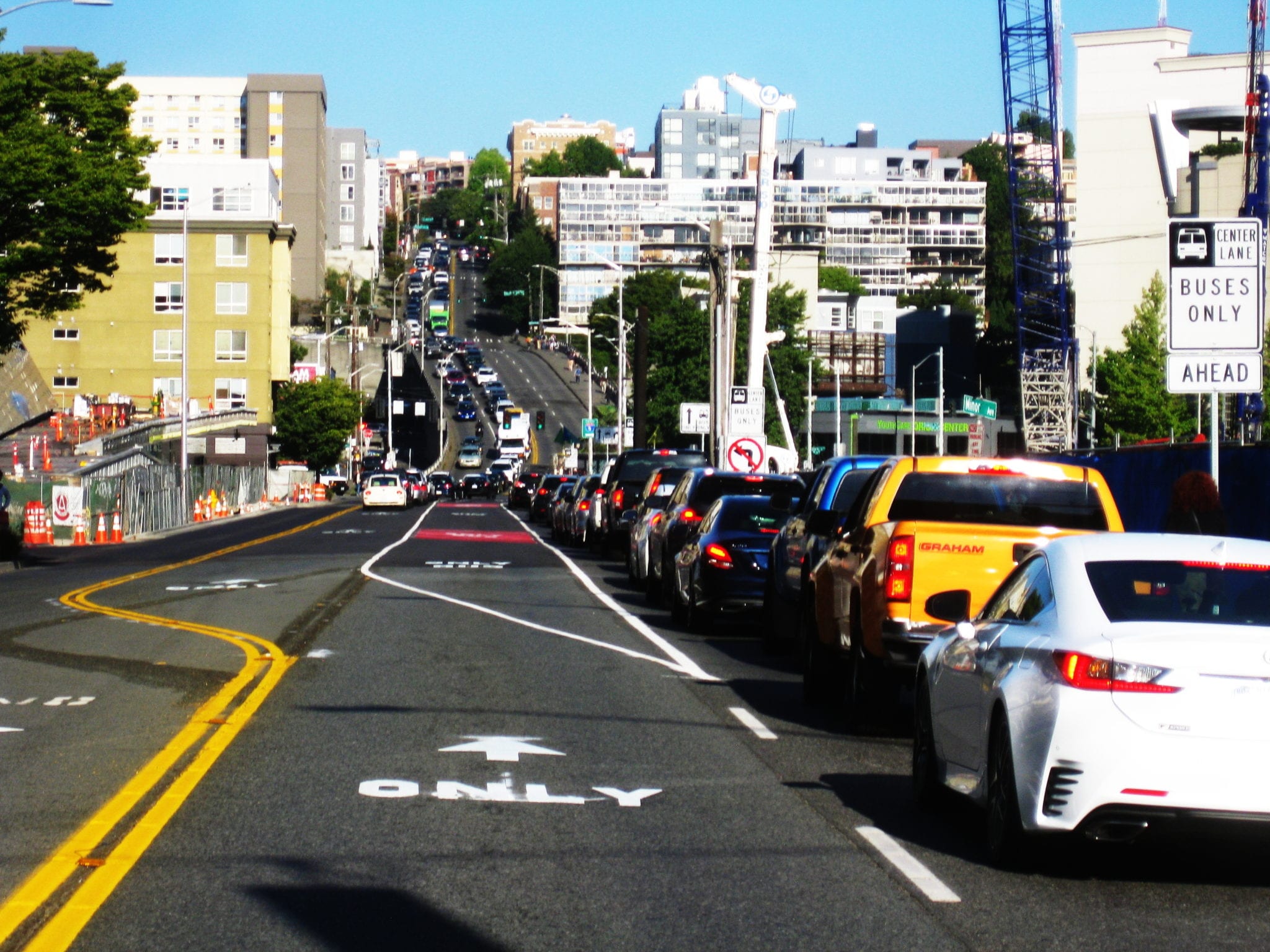 Route 8 gets some help today. - SDOT Blog