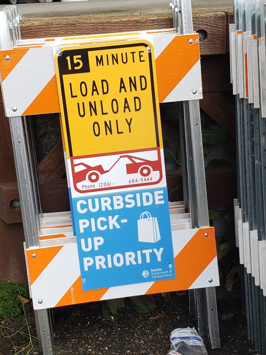 Curbside pick-up zones coming to Seattle retail shops! - SDOT Blog