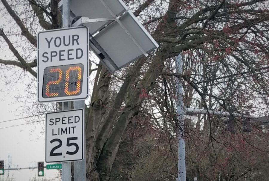New speed radar signs coming to Sylvan Way SW to slow down speeders ...