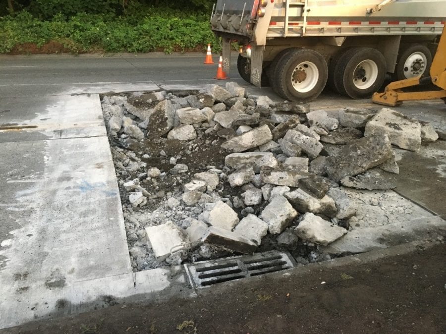 Crews are continuing work to repair damage to Seattle roads caused by ...