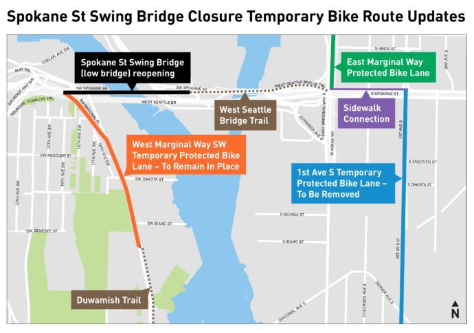Spokane St Swing Bridge is now reopen following successful repairs and ...