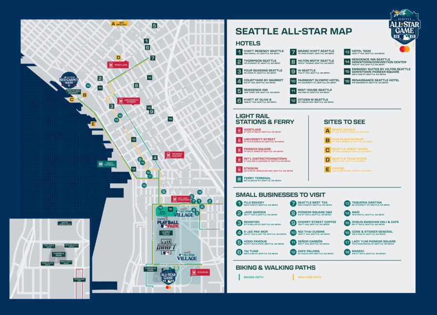 Major League Baseball All-Star Week is coming to Seattle July 7-11 ...