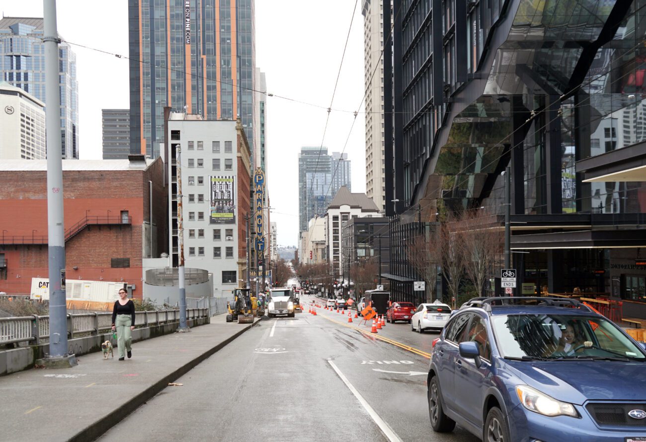 Waterfront Seattle | Four-block section of Pine St permanently changing ...