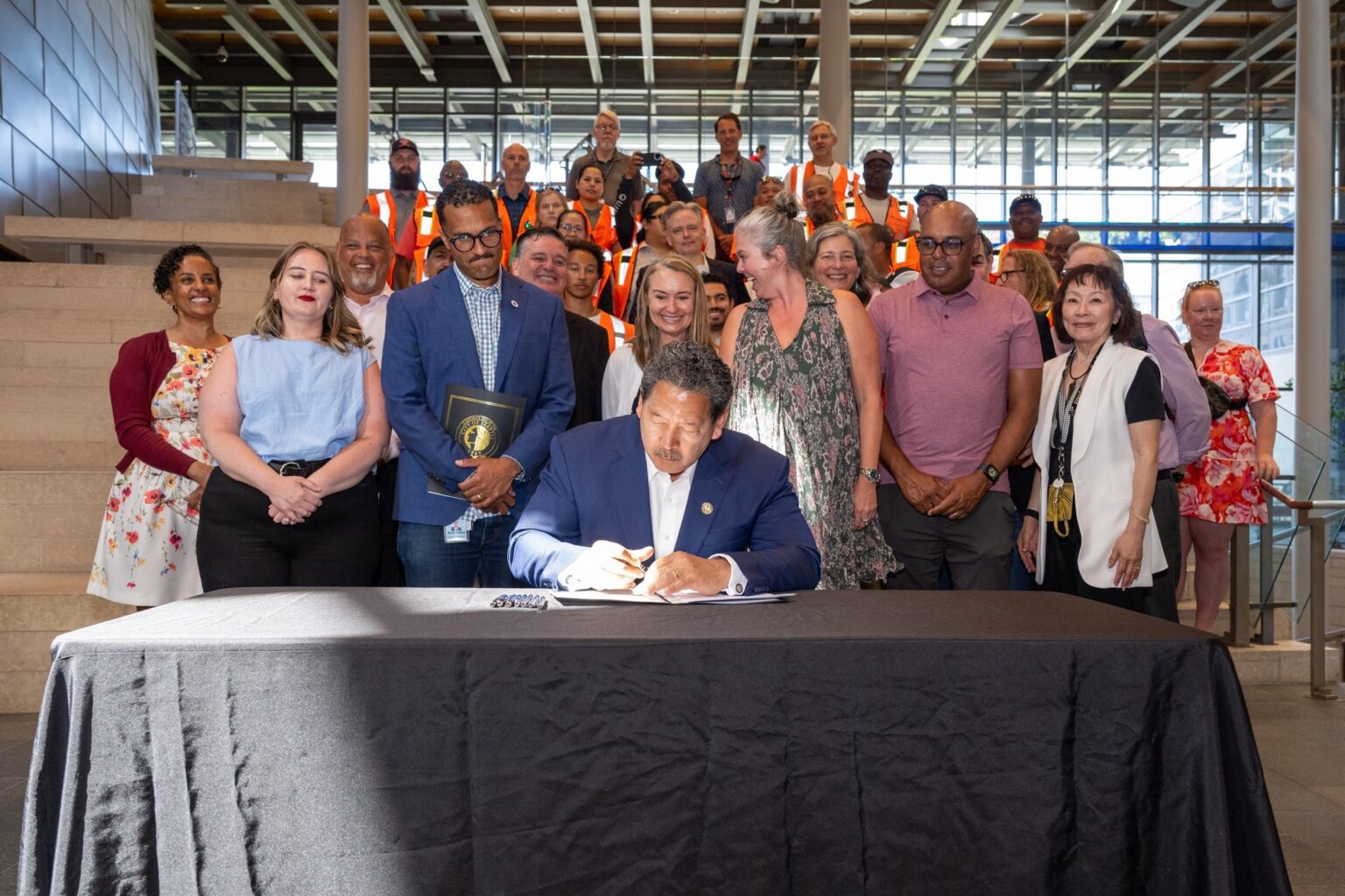 Mayor Bruce Harrell Signs Legislation Sending Transportation Levy to ...