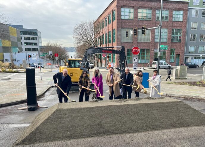 Construction begins on Bell Street pedestrian and bicycle improvements ...