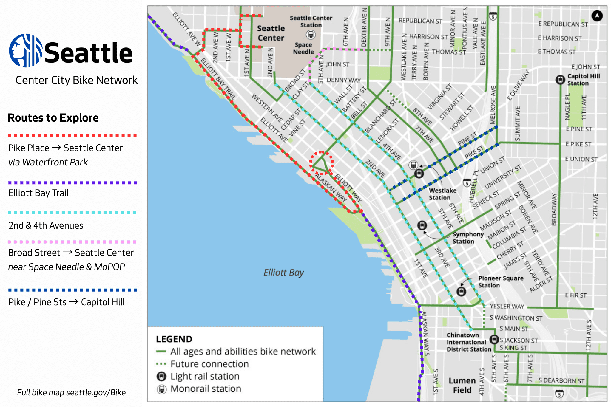 Riding bikes and scooters in Seattle: FIFA World Cup Guide | #WCSeattle ...